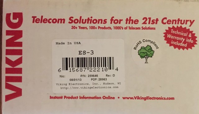 Viking Electronics Entry System Door Controller for AES Es-3 for sale ...