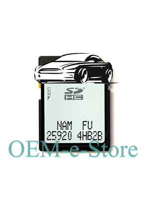 Navigation DATA SD Card U.S Map 4HB2B Fit Some 2019 Pathfinder Infinity ...