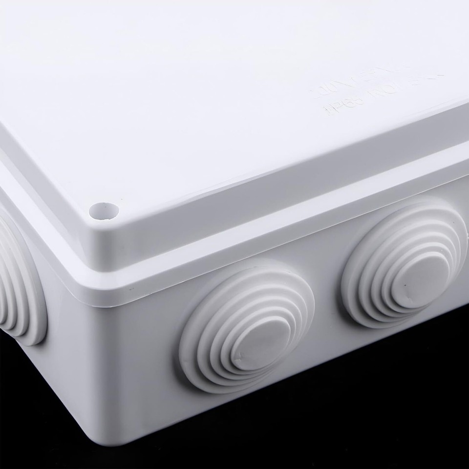 IP65 WATERPROOF INDUSTRIAL ADAPTABLE CCTV PVC JUNCTION BOX OUTDOOR ...