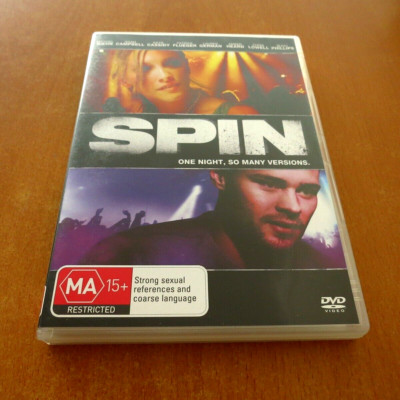 SPIN DVD ( DVD , R4 ) Michael Biehn, Adam Campbell, Katie Cassidy ...