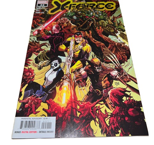 X-FORCE #22 (-9.8) VARIANT COVER/PERCY/WOLVERINE/ROGUE/DOMINIO/MARVEL ...