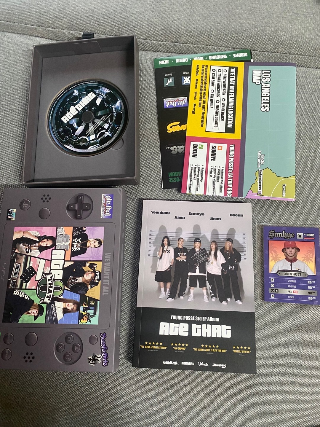 YOUNG POSSE 3rd EP ATE THAT SIGNED AUTOGRAPHED ALBUM CD | eBay