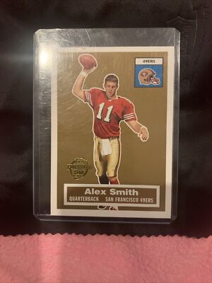 2005 Topps Football Turn Back The Clock 50 Years #16 Alex Smith ...