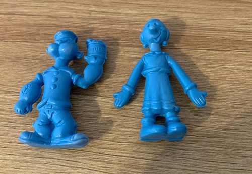 Vintage Diener Rubber Erasers Popeye Olive Oyl Blue See Details | eBay