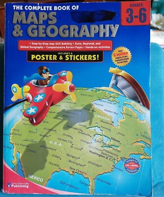 The Complete Book of Maps & Geography Gr. 3-6 School Specialty ...
