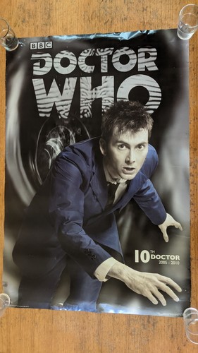 2x Impact Merch. Poster: Doctor Who - The 9th + 10th Doctor 610mm x ...