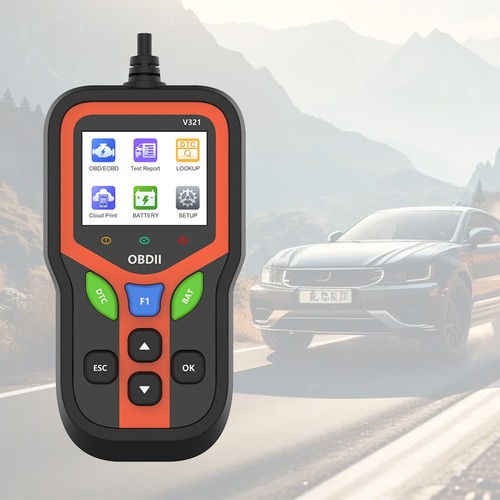 V321 OBD Car Diagnostic Scanner Fault Code Reader Clear MIL Light ...