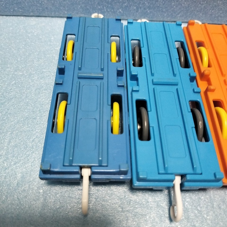 Plarail Container Trolley 5 Cars Trolley Freight Car 5 Colors Blue ...