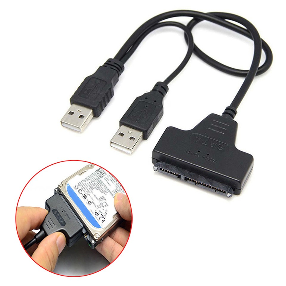 USB2.0 External PC SSD Hard Disk Drive Adapter USB To SATA 2.5 ...
