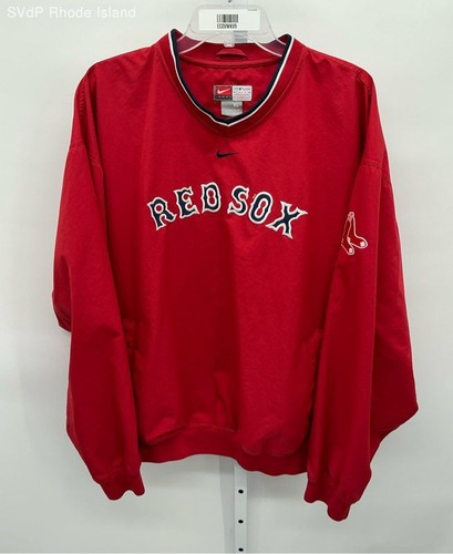 Nike Red pullover windbreaker jacket - Size XL | eBay