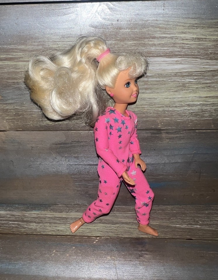 1995 Gymnast Stacie Doll Little Sister of Barbie Fully Jointed Mattel ...