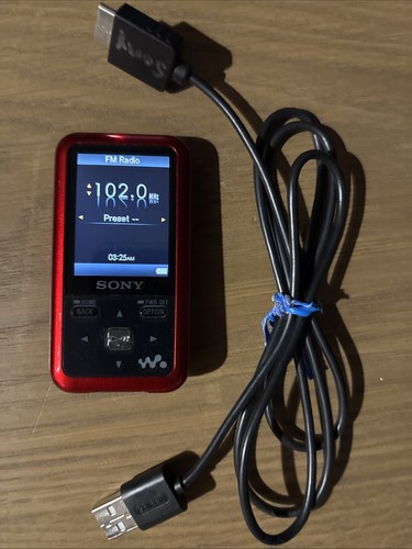 Sony Walkman NW-S716F MP3 Digital Media Player 4GB Red | eBay