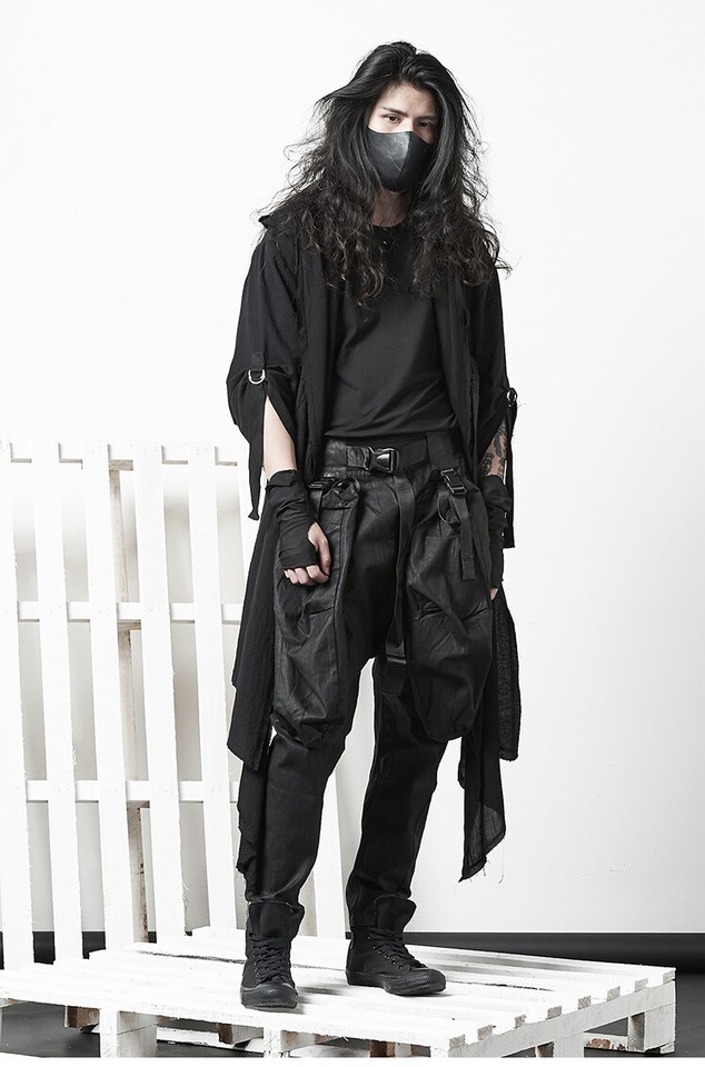 Darkness Style Mens Hooded Thin Cape Cloak Overcoat Outwear Robe Gown ...