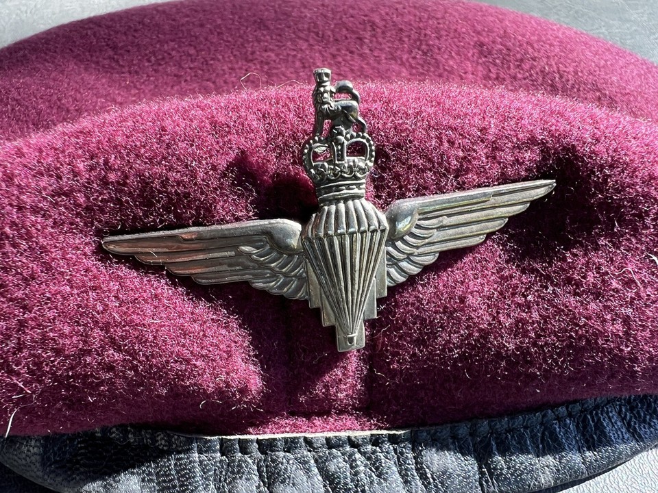 Vintage British Parachute Regiment Beret | eBay UK