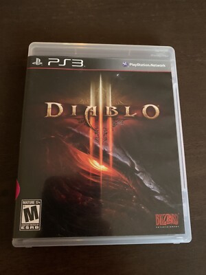 Diablo III (PS3) Multiplayer Action/Adventure RPG COMPLETE CIB Tested ...