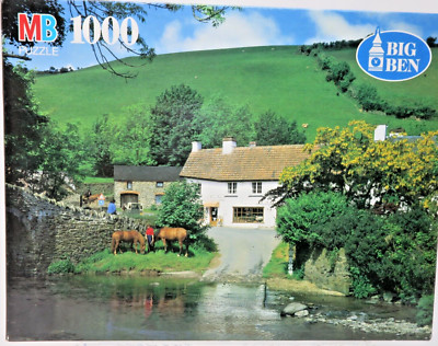 Vintage Big Ben Lorna Doone Farm Devon England Puzzle 1000PCS Spring ...