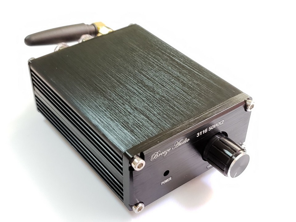 Bluetooth Audio Power Amplifier TPA3116 Mini Digital Amp HiFi Stereo 2 ...