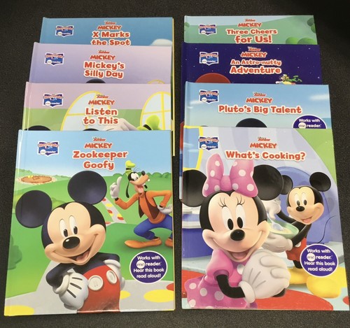 8🔴Story Reader/Me Reader Books-Disney Junior-Mickey, Minnie, Pluto ...
