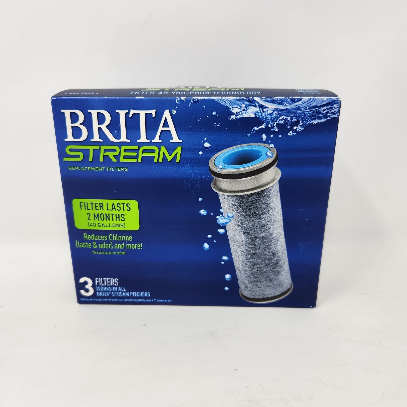 BRITA STREAM Replacement Filters 0B05 Cartridge 3-PACK 60258362152 | eBay