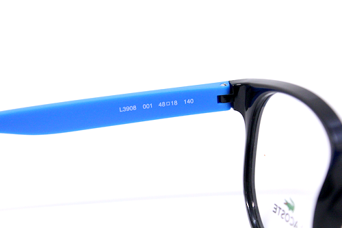 NEW LACOSTE L3908 001 EYEGLASSES BLACK ORIGINAL CASE SIZE: 48-18-140 | eBay