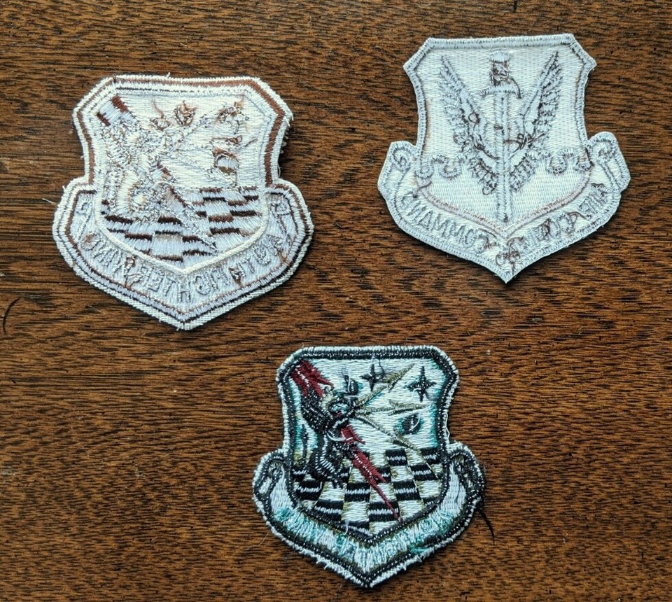 Lot of 3 Military Patches 419th Fighter Wing Air Combat Command | eBay