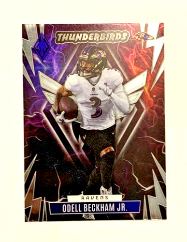2023 Odell Beckham Jr. Panini Phoenix Football #TB-OBJ Baltimore Ravens ...