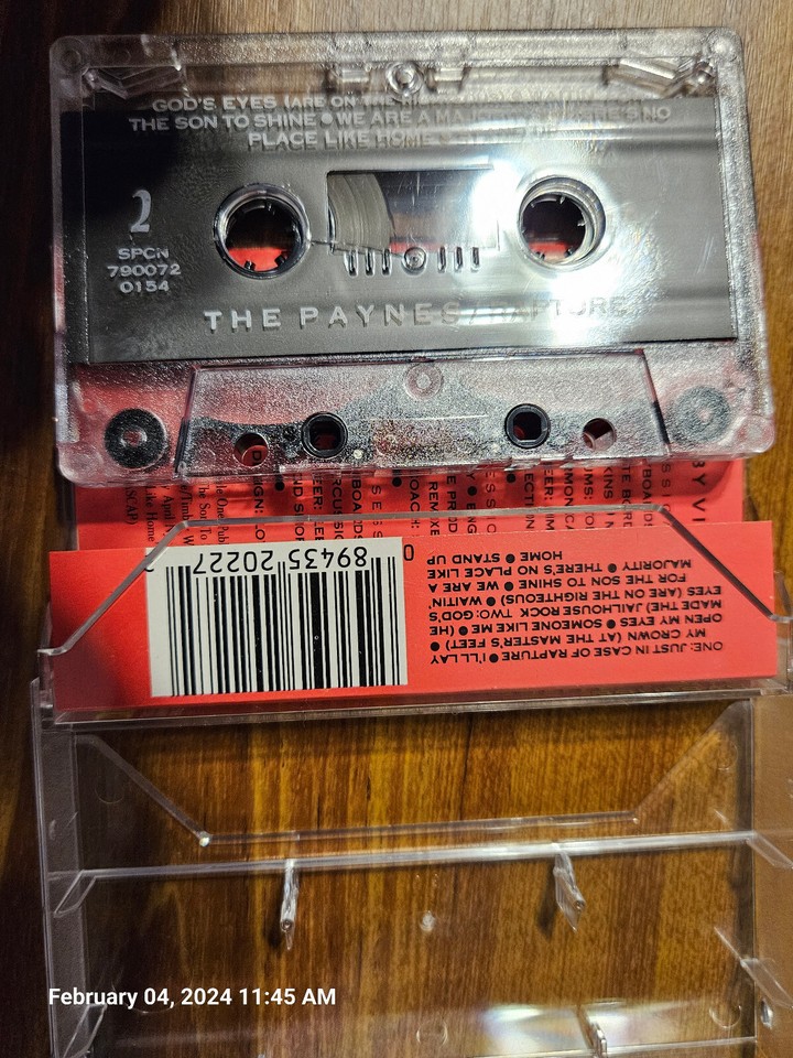 The Paynes - Rapture - (1986 Eagle One Records) - Used Cassette | eBay