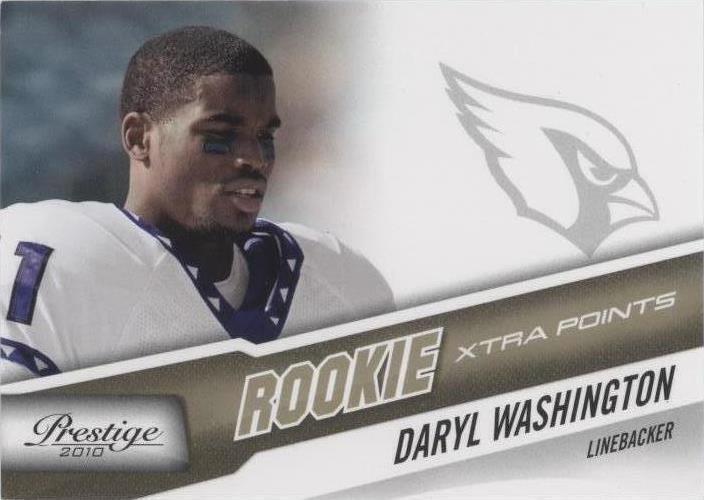2010 Playoff Prestige - Daryl Washington #228 Xtra Points Gold /250 (RC ...