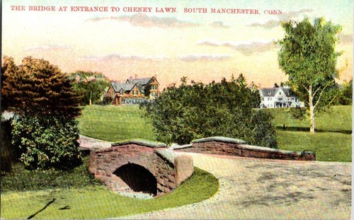 South Manchester Connecticut CT : BRIDGE SCENE j/09 AV4860 | eBay UK