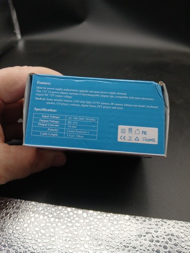 Soulbay AC100-240V To DC 12V 1A Power Supply/New in Box | eBay