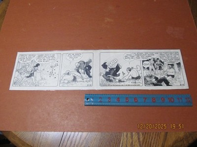 ALLEY OOP ORIGINAL COMIC STRIP ART, V. T. HAMLIN, 8-16 1941 | eBay