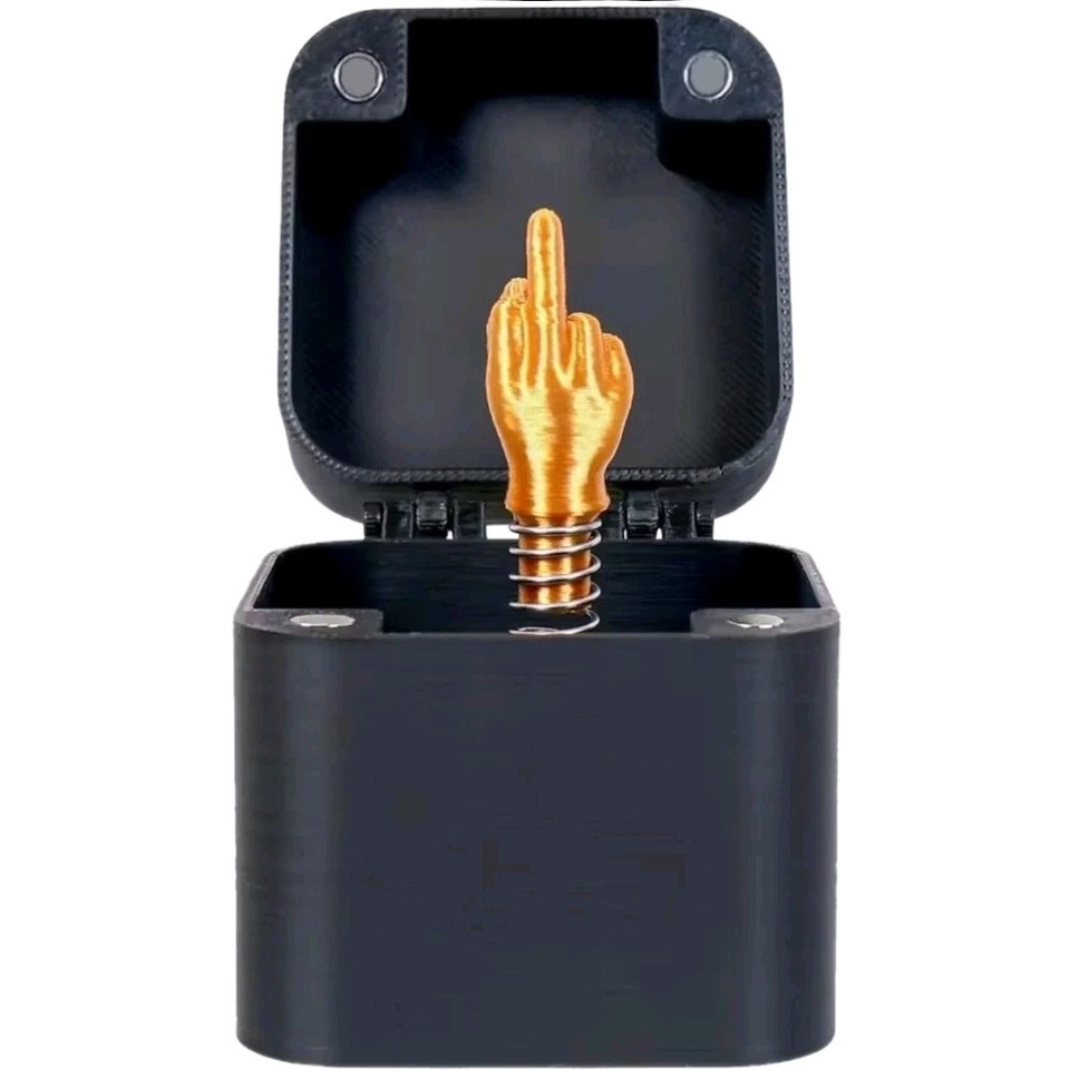 Middle Finger Gift Box Prank Funny Novelty Gifts | eBay
