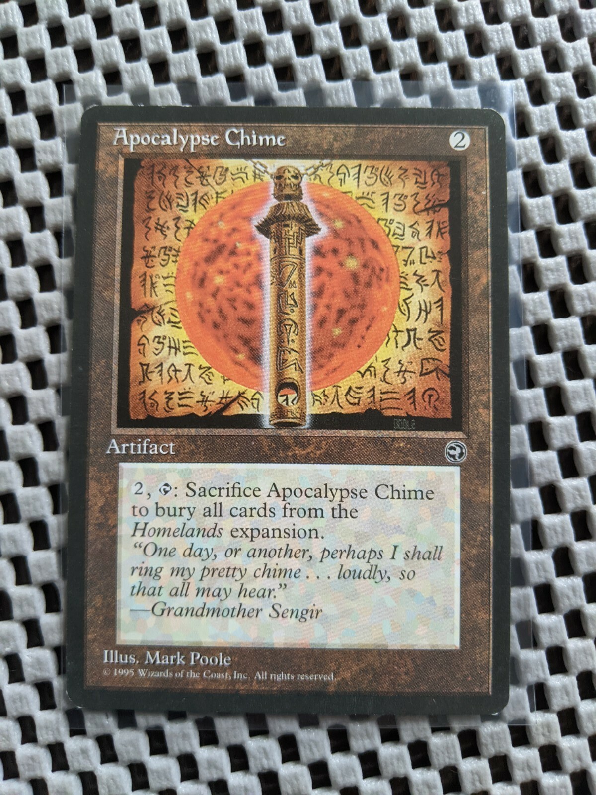 Magic MTG 1x Apocalypse Chime English Homelands EX LP | eBay