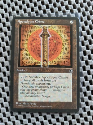 Magic MTG 1x Apocalypse Chime English Homelands EX LP | eBay