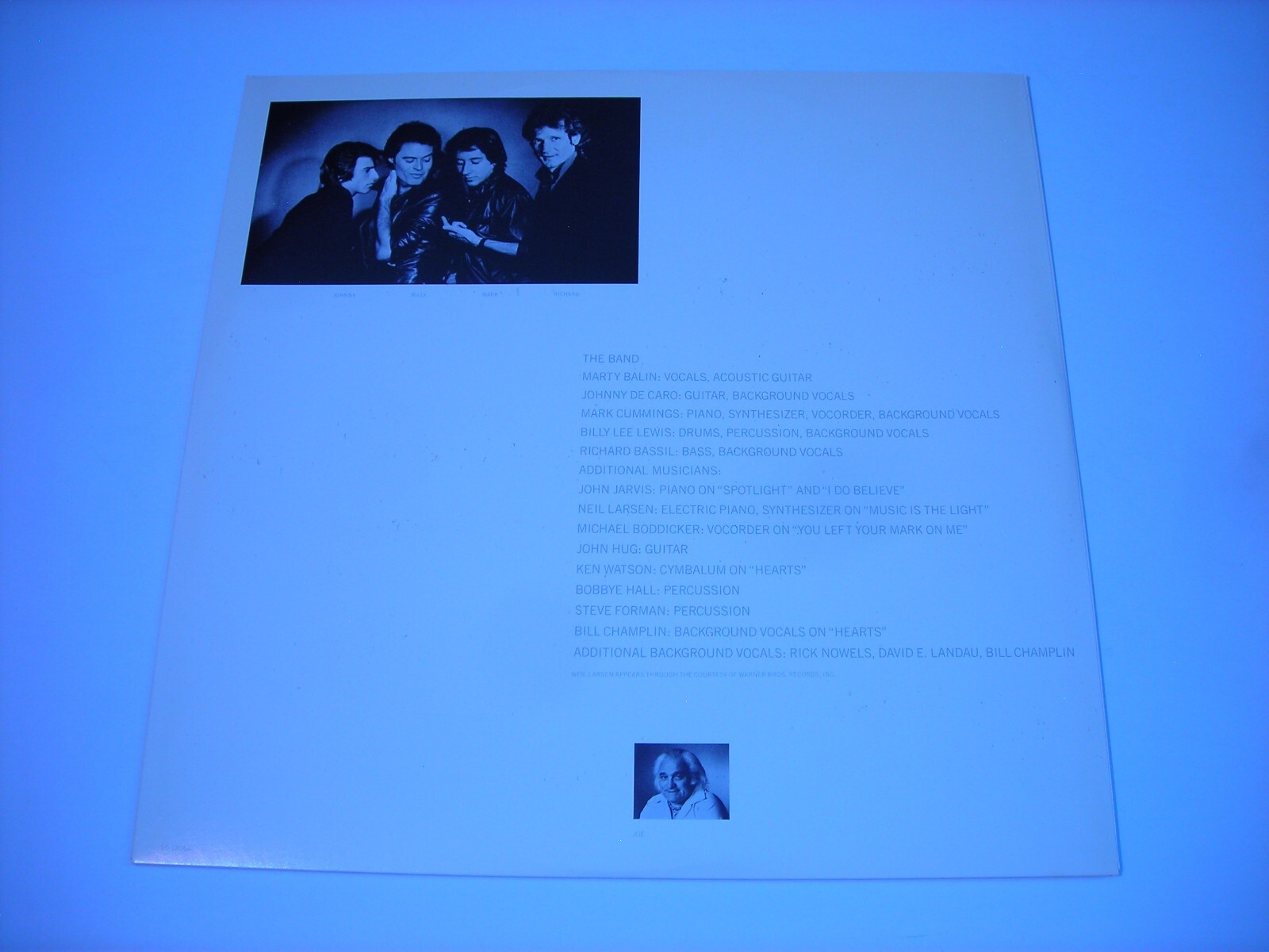 SHRINK Marty Balin Balin 1981 Stereo LP VG++ | eBay