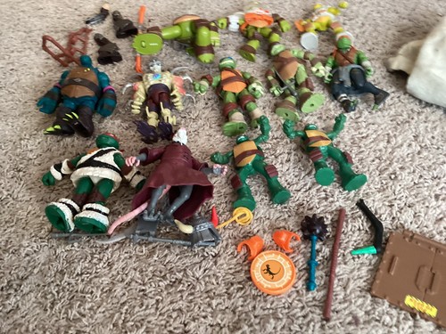 lot of teenage mutant ninja turtles and weapons | eBay