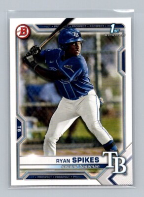 2021 Bowman Draft #BD-63 Ryan Spikes 1st bowman | eBay