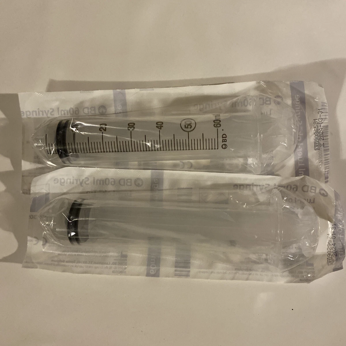 BD 309653 60ml Syringe Luer-Lok Tip (x) – Imedsales, 43% OFF