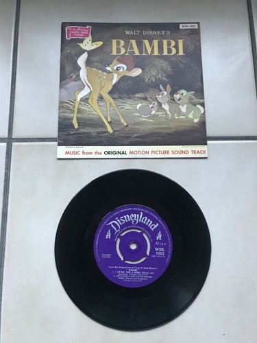45 tours - Bambi - Music from the original motion picture sound track ...