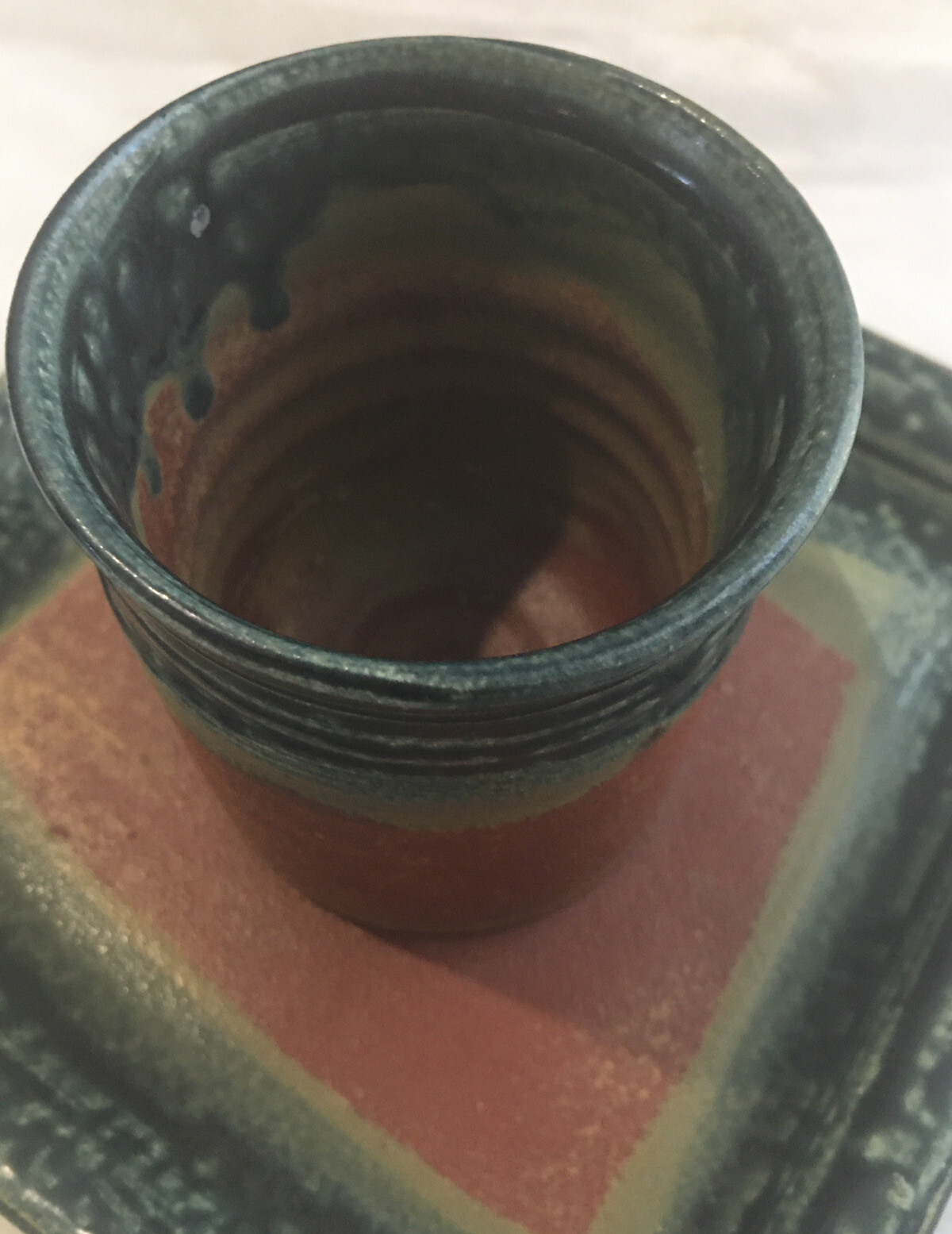 Holman Pottery Studio Unique Candle Holder TX. Artist Tony Holman “See ...