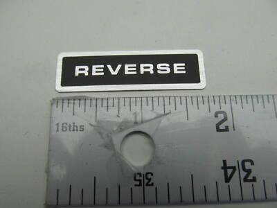 261515 Vintage OMC Evinrude Skeeter Snowmobile Reverse Metal Decal | eBay