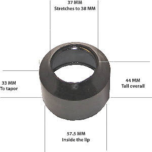 37 or 38mm KYB Showa Simons Works Fork Caps Wipers Dust Covers Seal ...