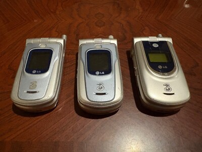 LG U8138/U8110 - Flip Mobile Phones x 3 - Vintage | eBay Australia