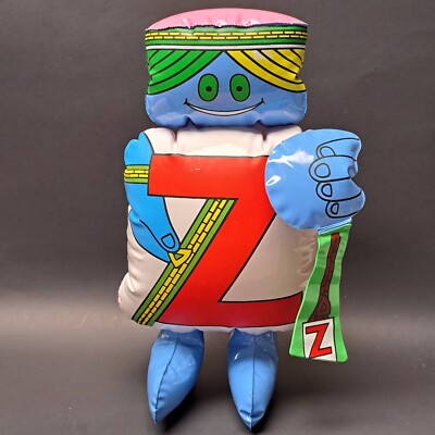 Vintage 1971 The Letter People Inflatable Alphabet LETTER Z Arista Corp ...