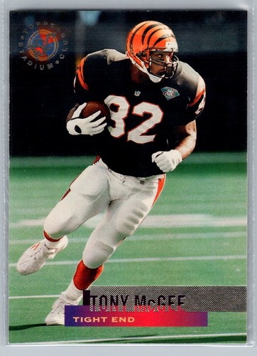 1995 TOPPS STADIUM CLUB CARD # 367 Tony McGee - Cincinnati Bengals | eBay