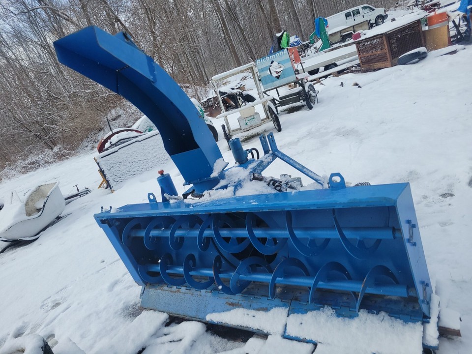 3-Pt. PTO Snow Blower Commercial Snow Blower - Hydraulic Chute | eBay
