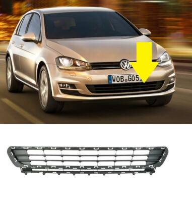 VW GOLF MK7 2012 – 2016 FRONT BUMPER LOWER GRILLE CENTRE 5G08536779B9 ...