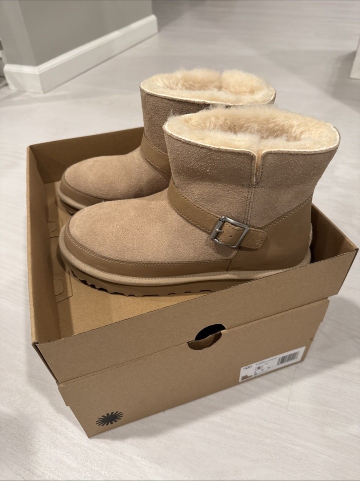 UGG Classic Mini Bellina Belted (San) - Size 8 | eBay