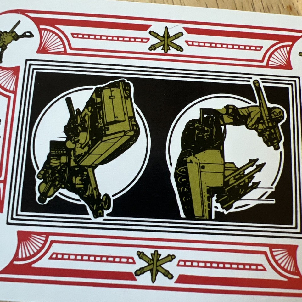 Aircraft Recognition Playing Cards Army 1979 Set 44-2-10 Graphic ...