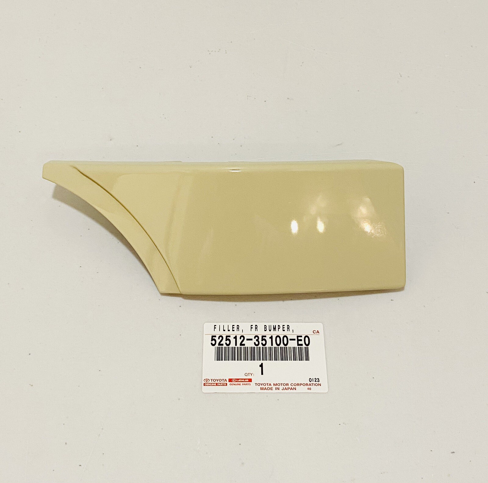 New Genuine For Toyota FJ Cruiser BEIGE Front RH Bumper Filler 52512 ...